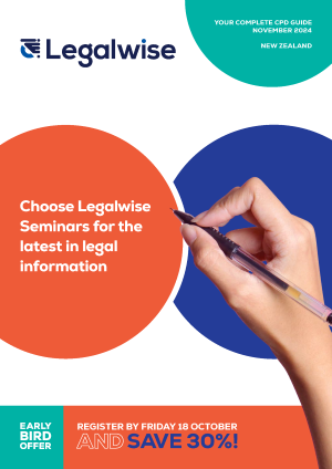 Legal CPD Brochures - Legalwise Seminars